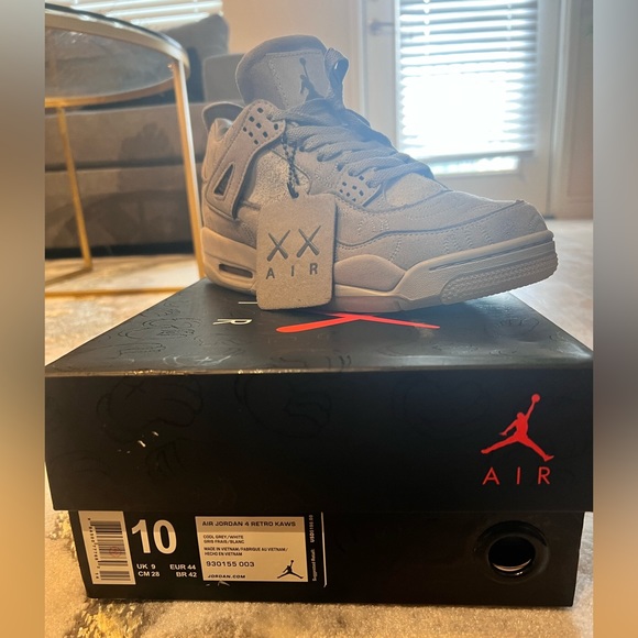 Jordan | Shoes | Air Jordan 4 Retro Kaws | Poshmark